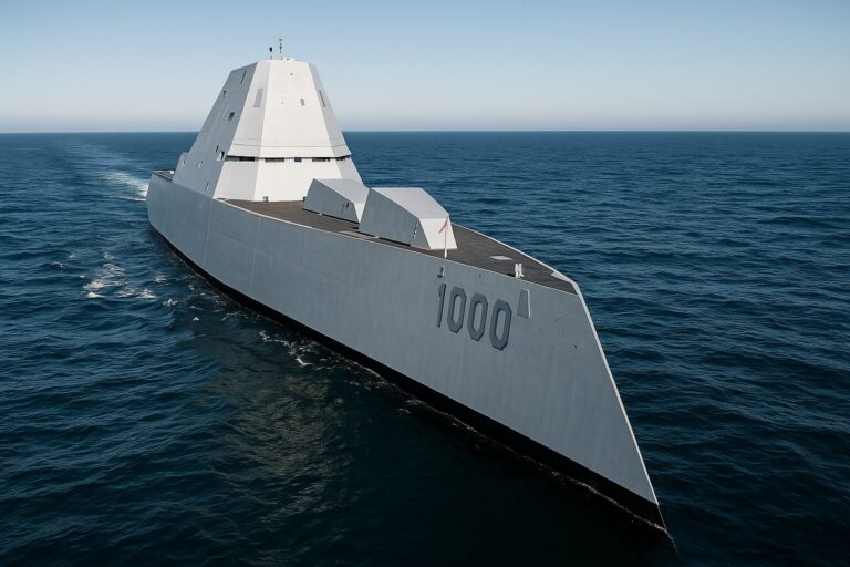 ¿Un "barco invisible" para los radares? Conozca el USS Zumwalt, el ...